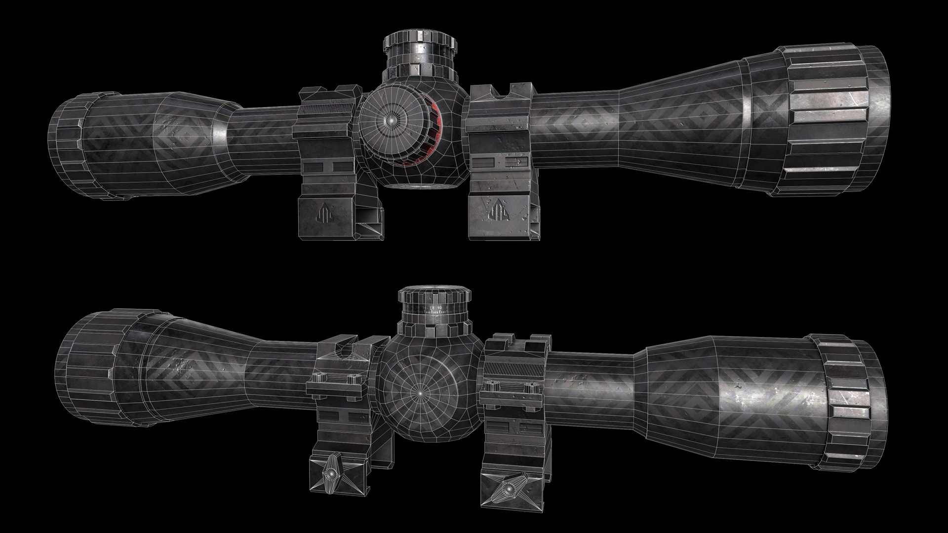 3D Custom Scope UTG BugBuster x32 model - TurboSquid 1814458