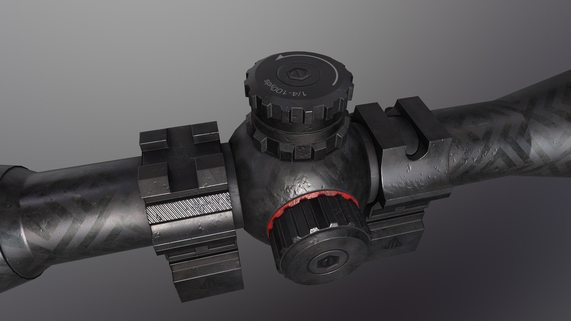 3D Custom Scope UTG BugBuster x32 model - TurboSquid 1814458