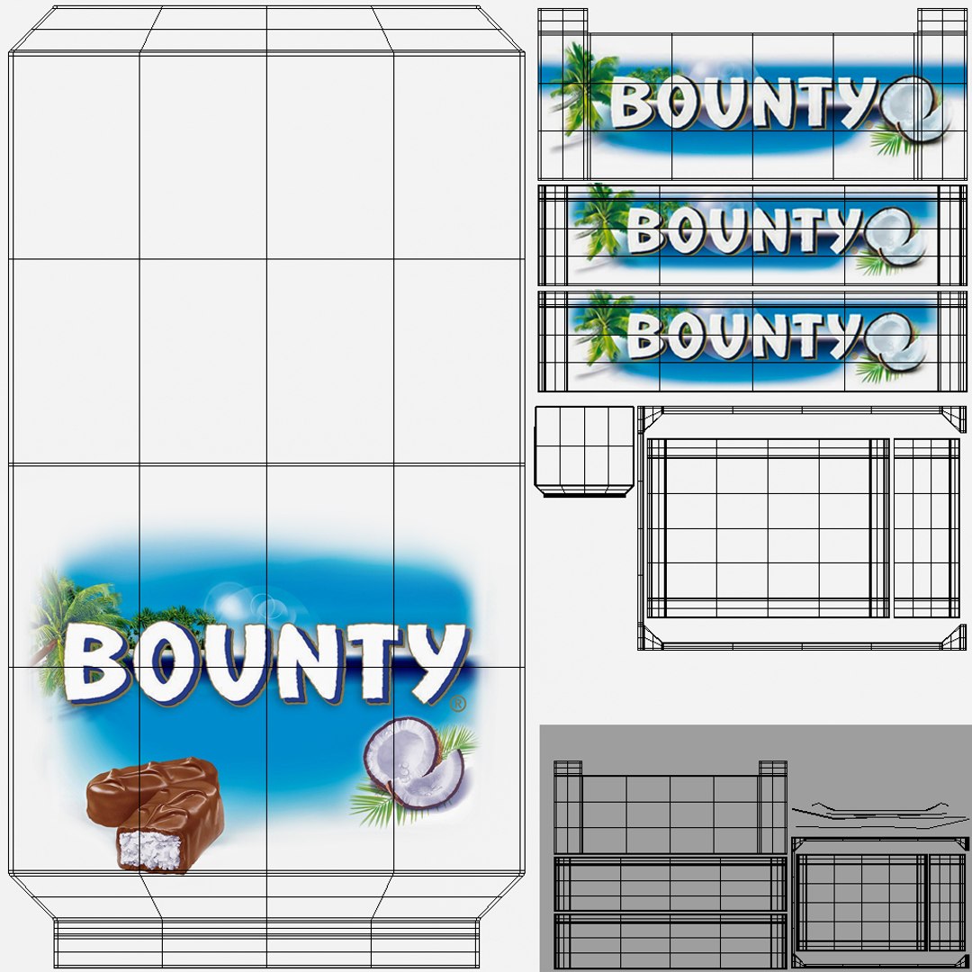 3D Model Box Bounty - TurboSquid 1689259