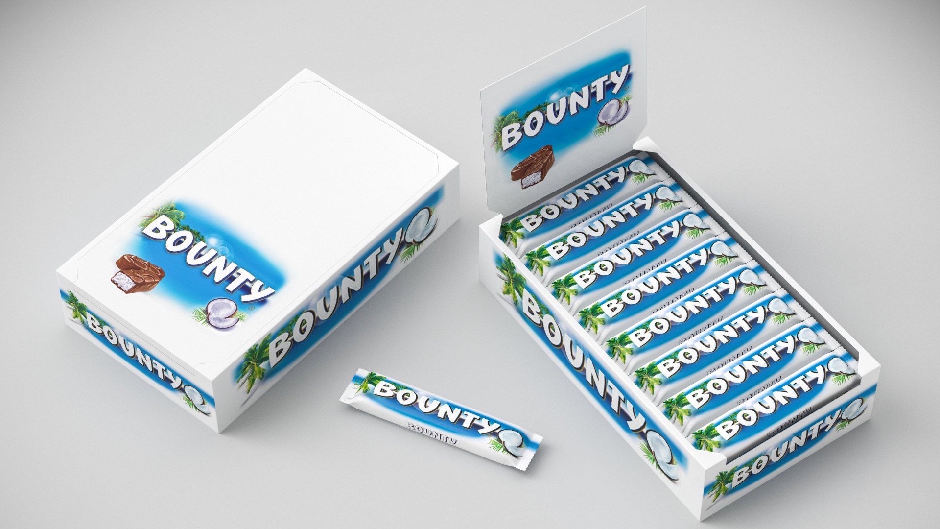 3D Model Box Bounty - TurboSquid 1689259