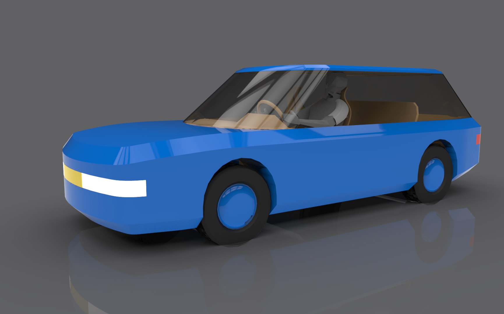 Station Wagon 3D - TurboSquid 1320080