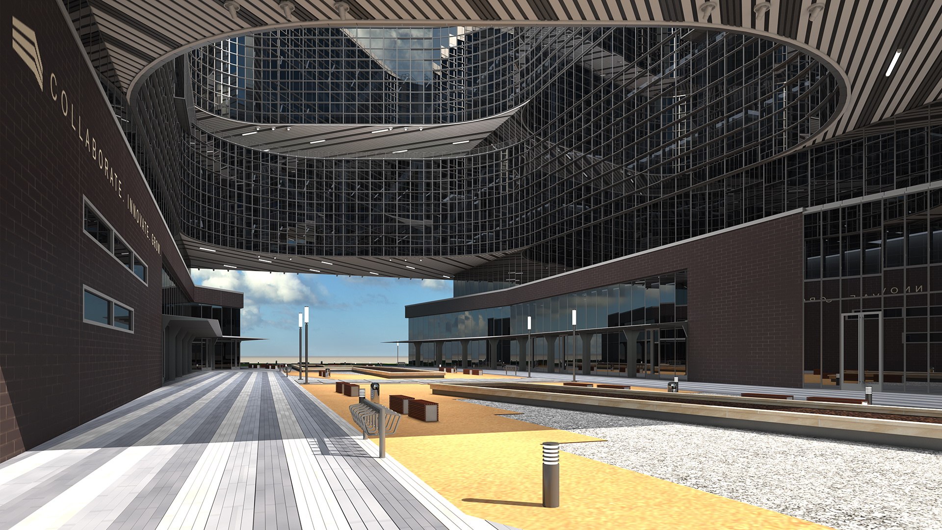 3D samsung america headquarters model - TurboSquid 1681735