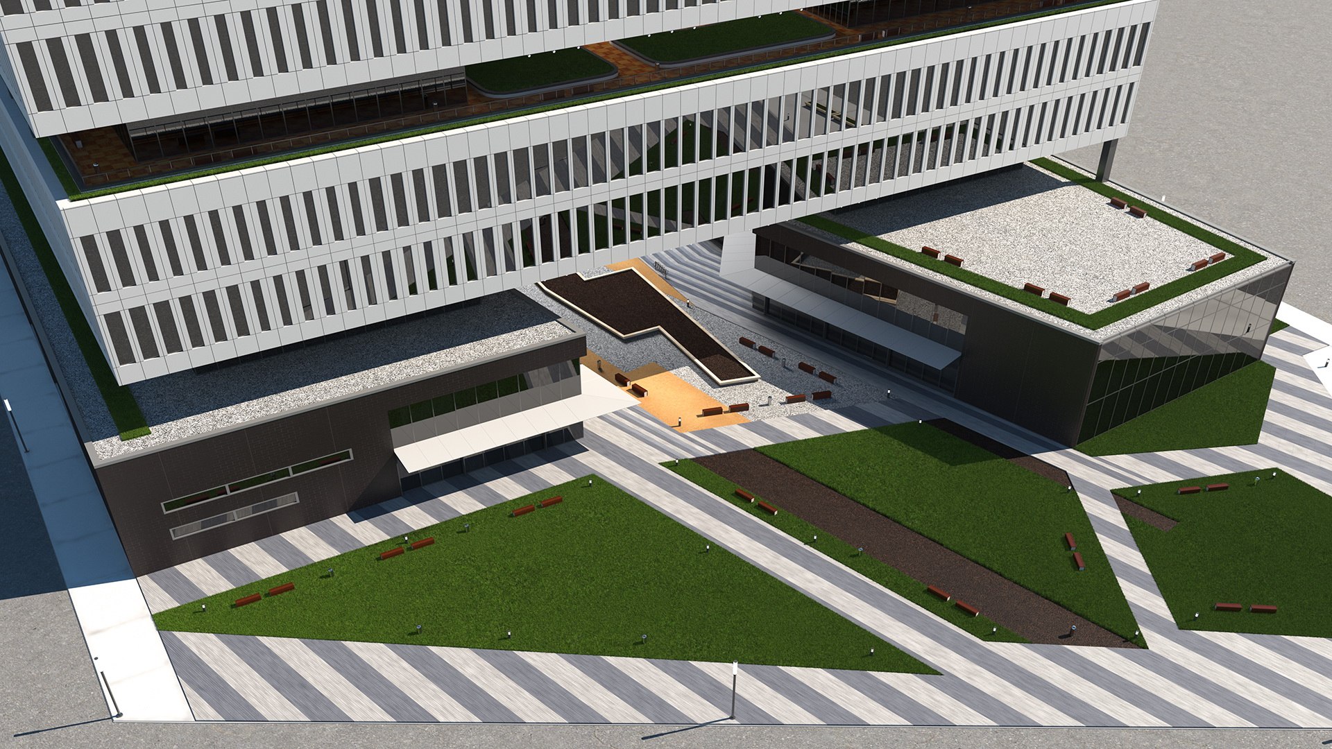 3D samsung america headquarters model - TurboSquid 1681735