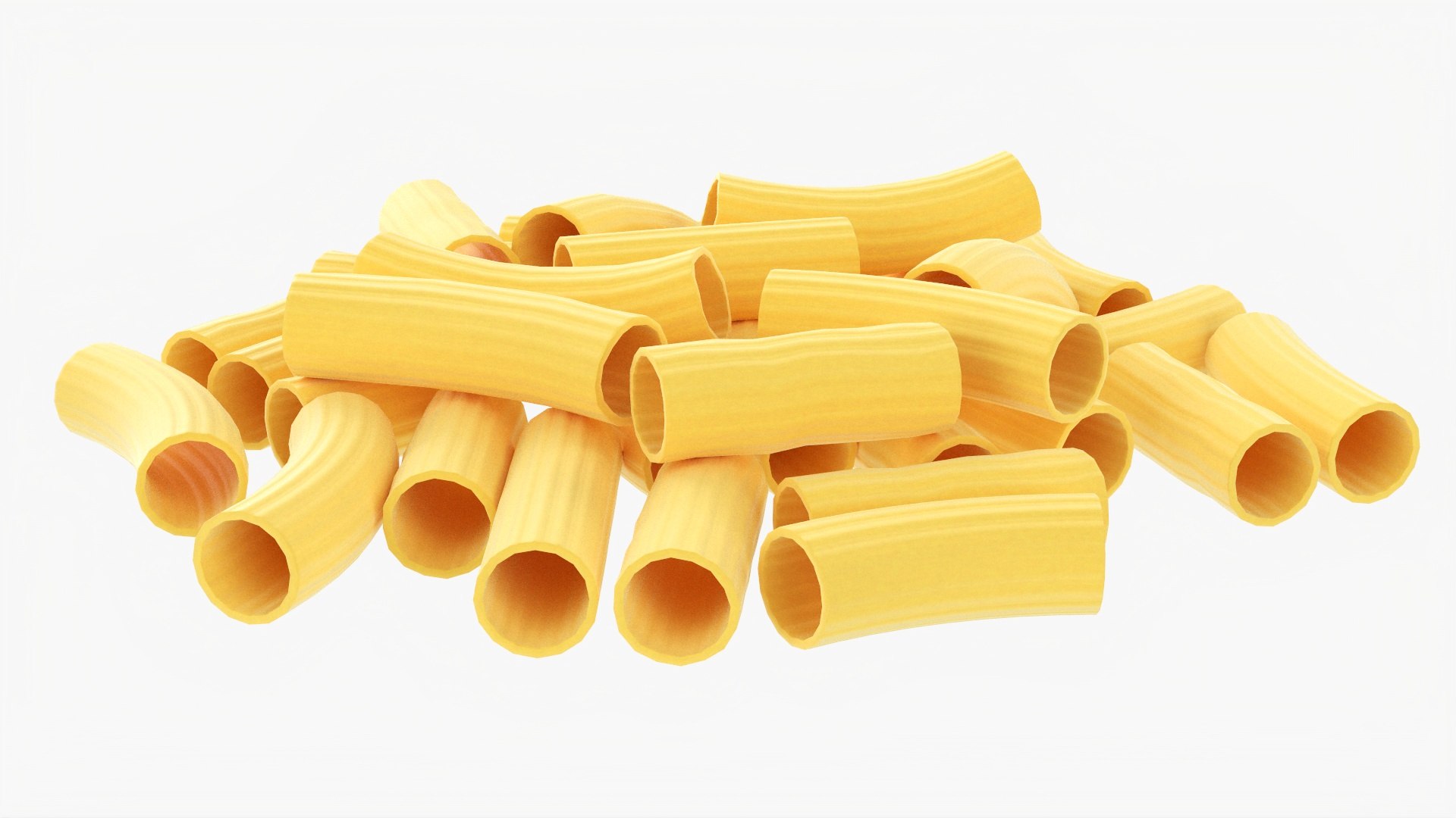 Maccheroni Pasta 3D Model - TurboSquid 1770483