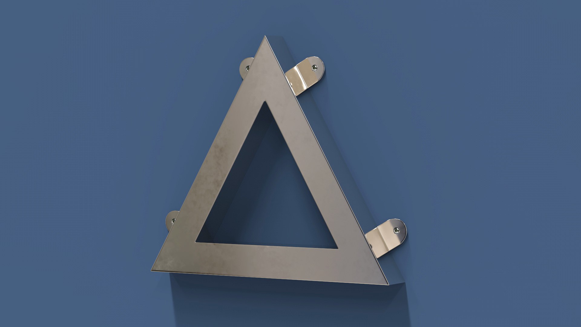 Wall Shelf Triangle Decoration 3D Model - TurboSquid 1564882