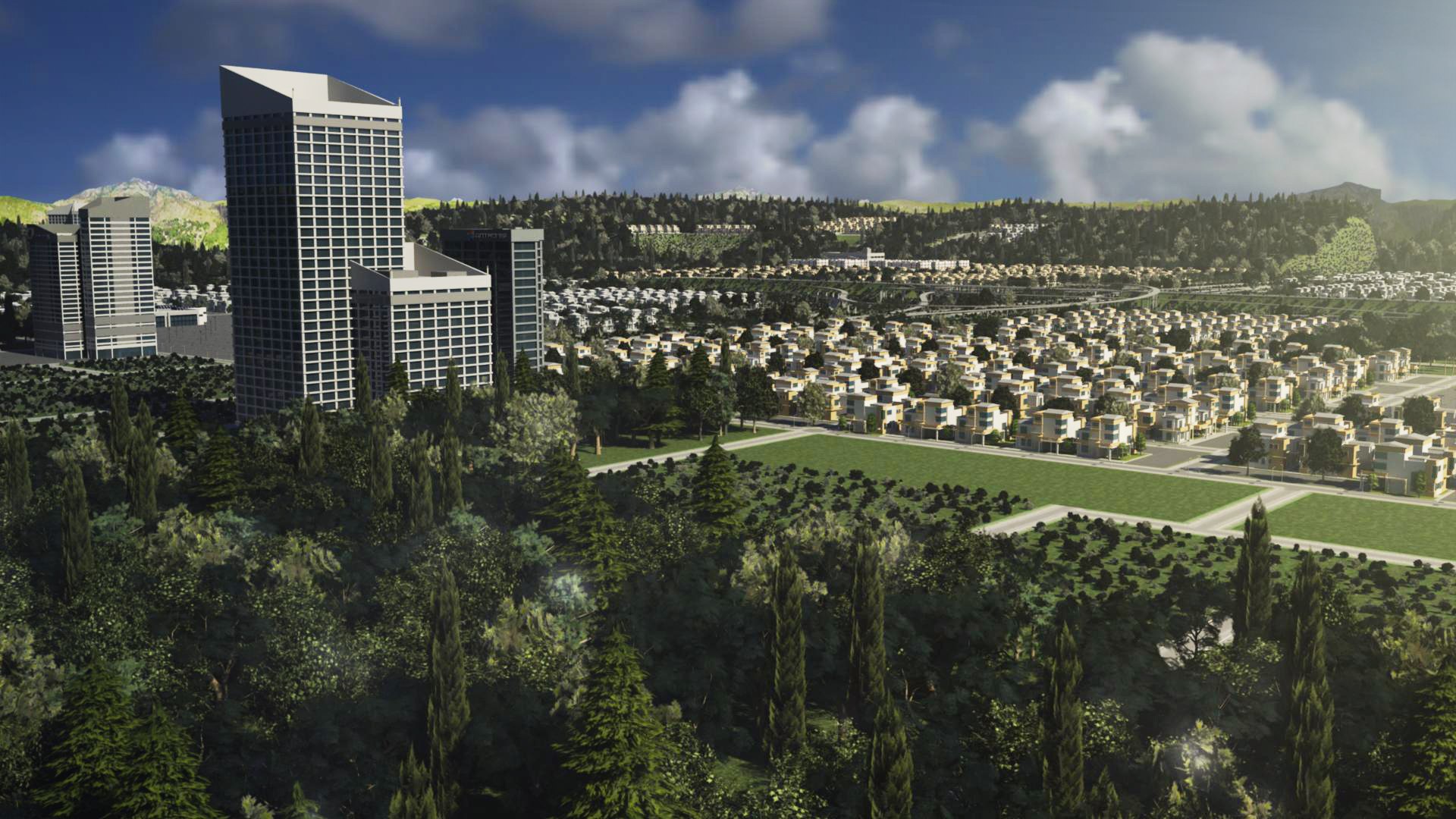 Freeway08 Suburbs Model - TurboSquid 1902928