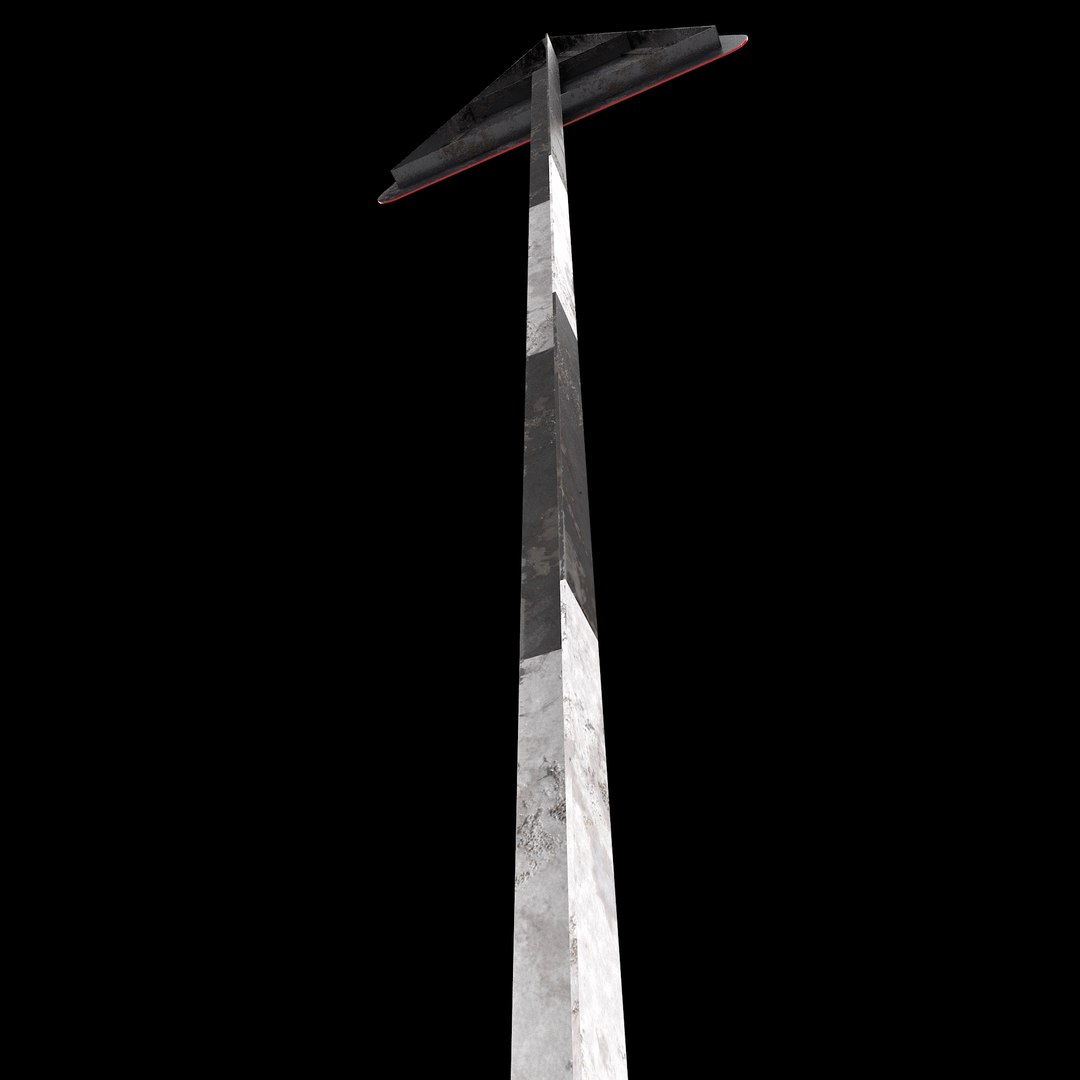 Right hand curve roadsign model - TurboSquid 1494188