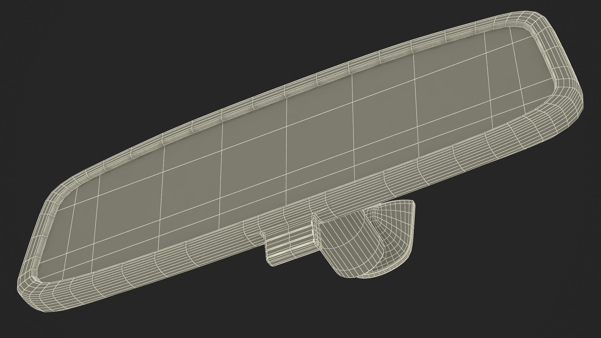 Car Interior Rear View Mirror 3D - TurboSquid 2158693