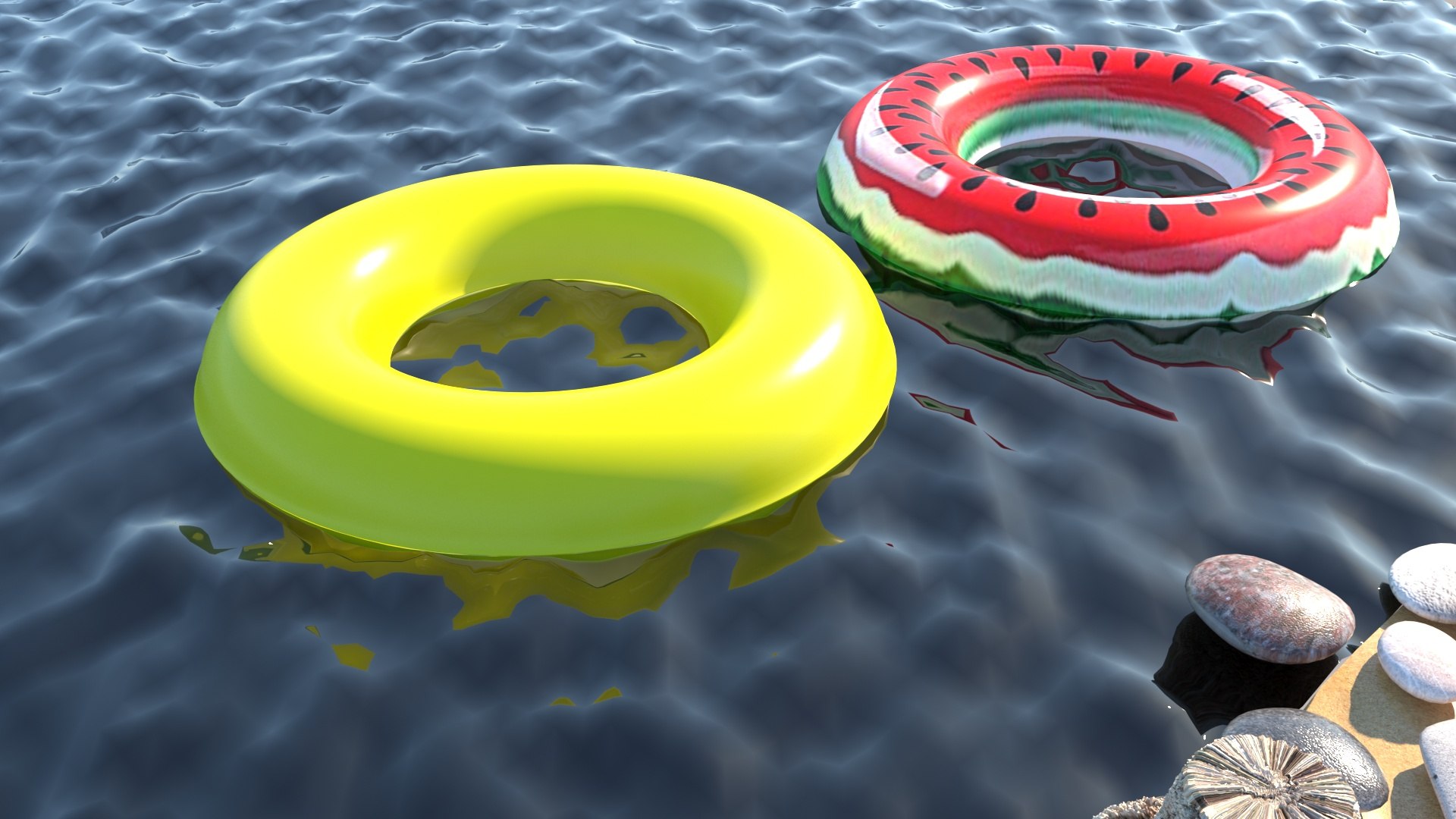 Beach Model - TurboSquid 1822030