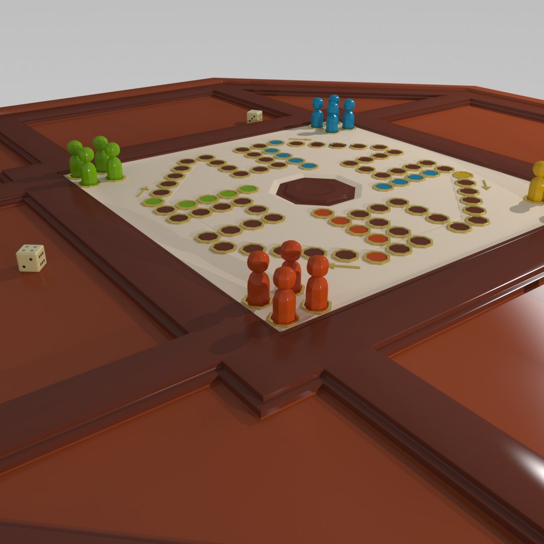 3d Model Gambling Table