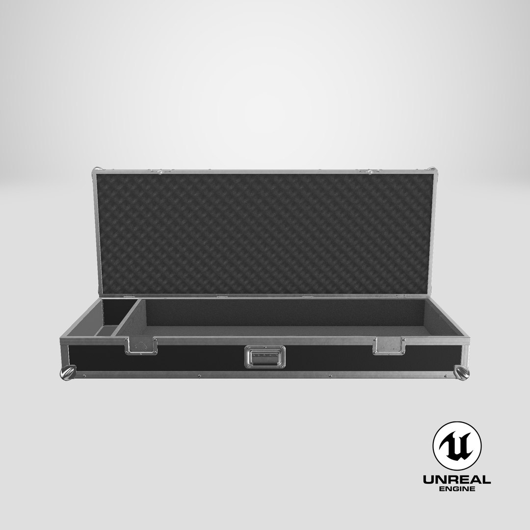 Stage-flight-case-01---open 3D Model - TurboSquid 1246726