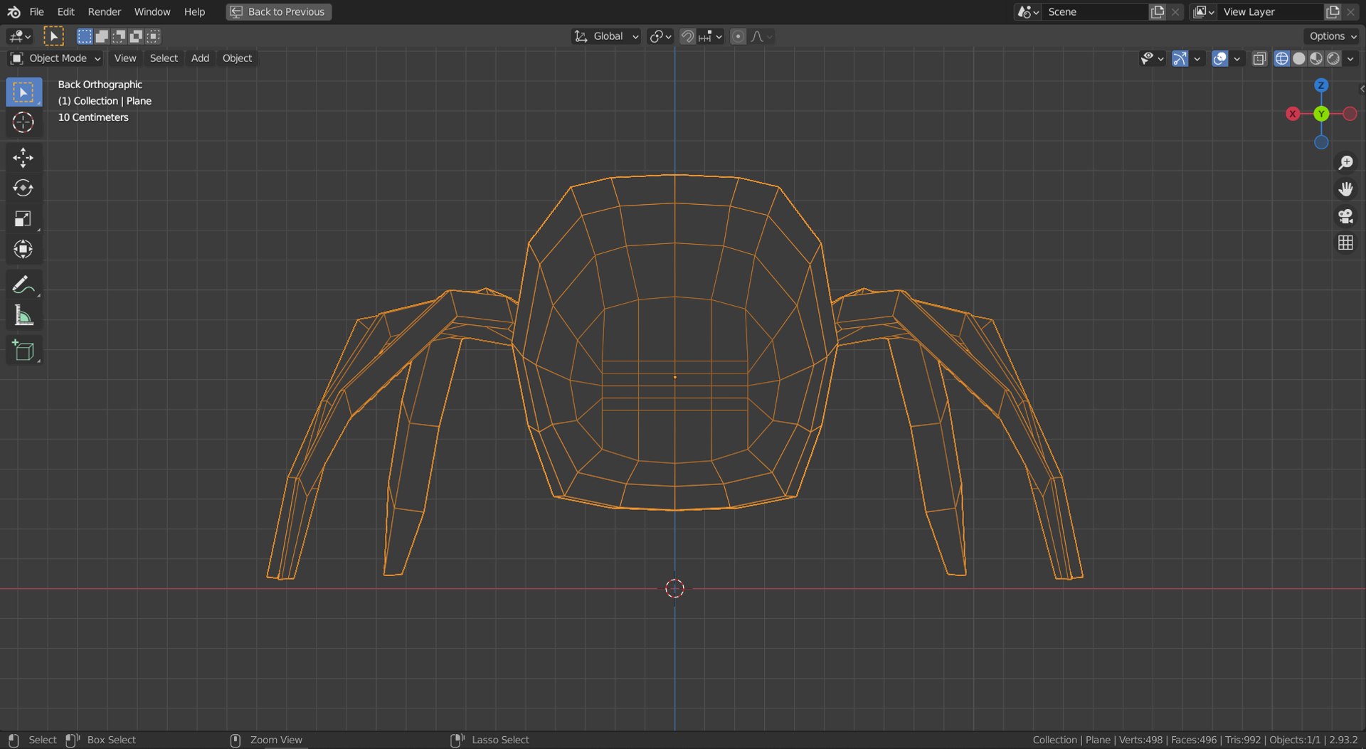 3D Model Low-poly Spider - TurboSquid 1777239
