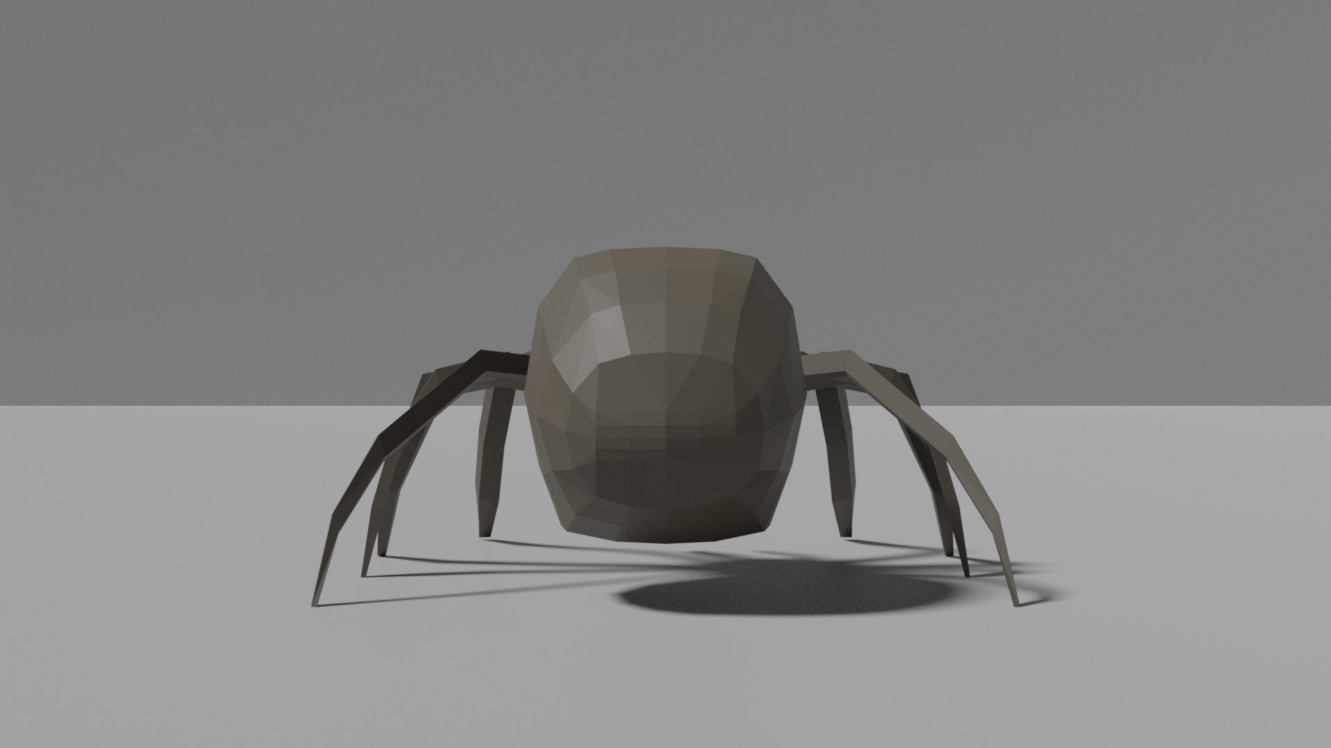 3D Model Low-poly Spider - TurboSquid 1777239