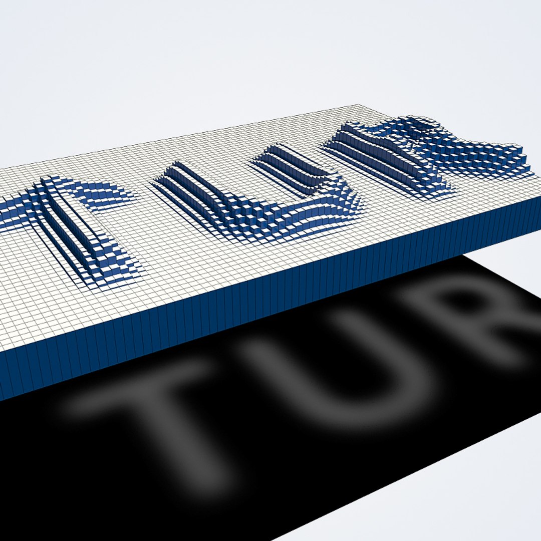 3d Wall Shape Extruded Model