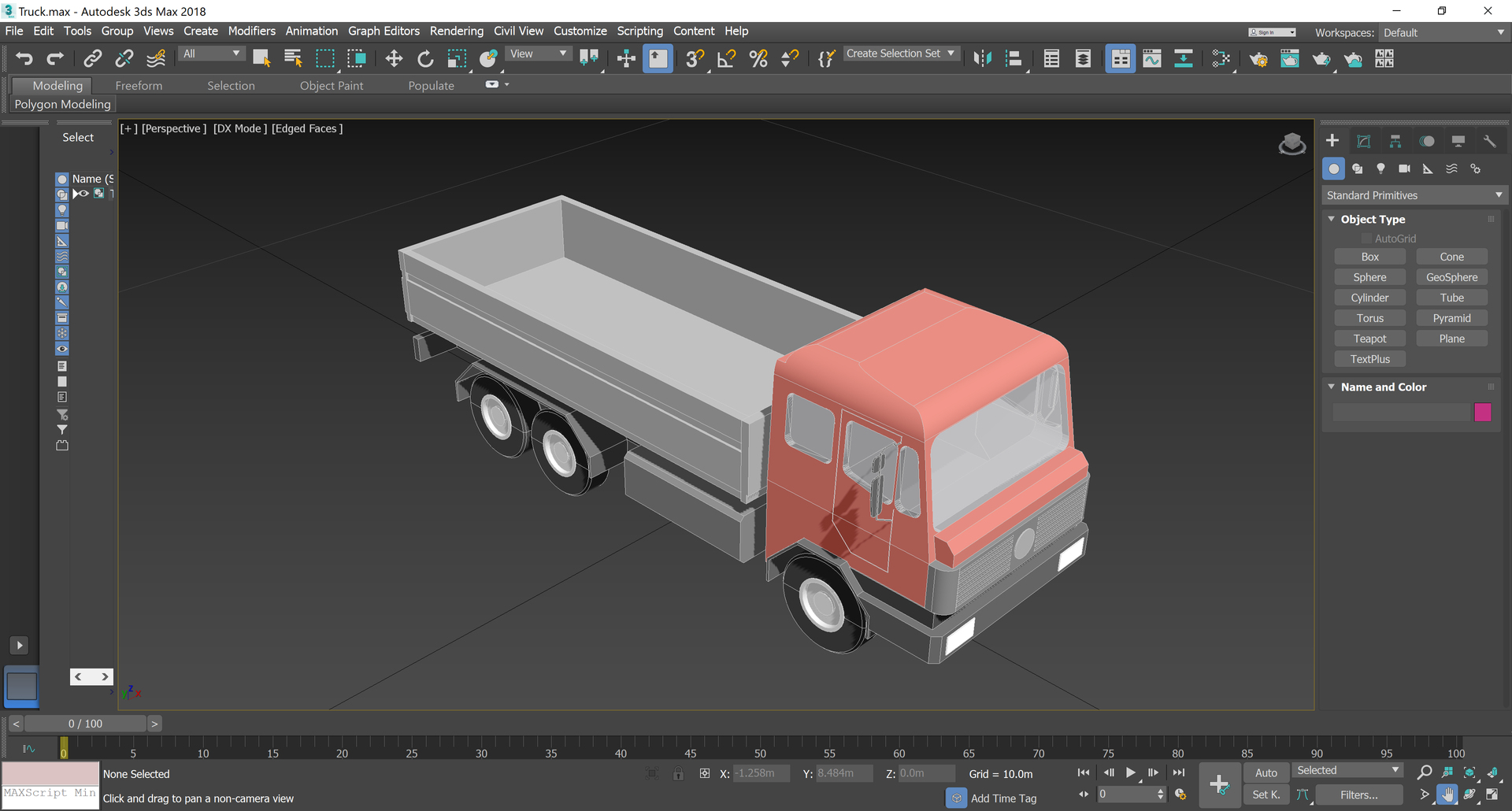 modelo 3d Camión paramétrico - Familia Revit - TurboSquid 1820268