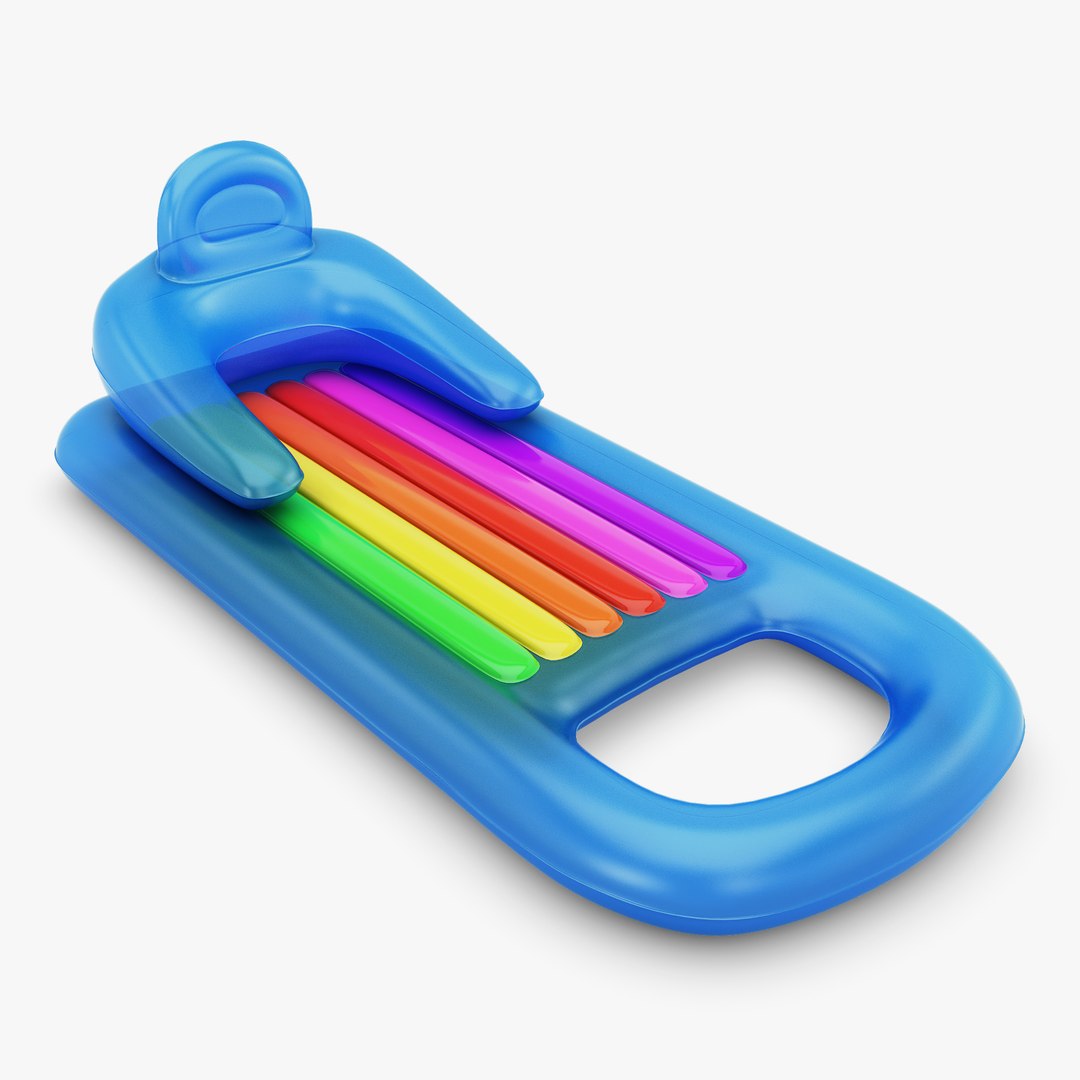 Inflatable Air Mattress 3D Model - TurboSquid 1431479