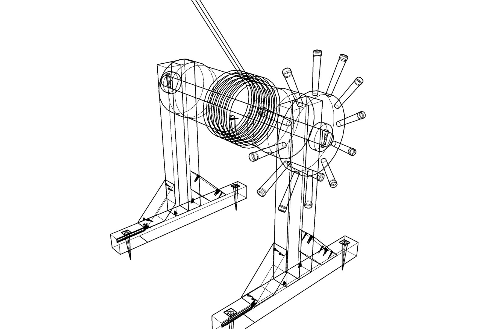 3D Windlass Force People - TurboSquid 1601426