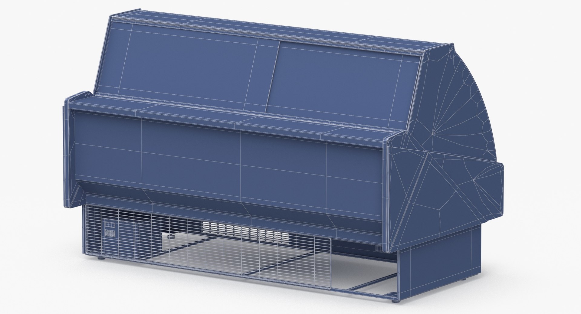 3D Fresh seafood deli display case Large - TurboSquid 2038158
