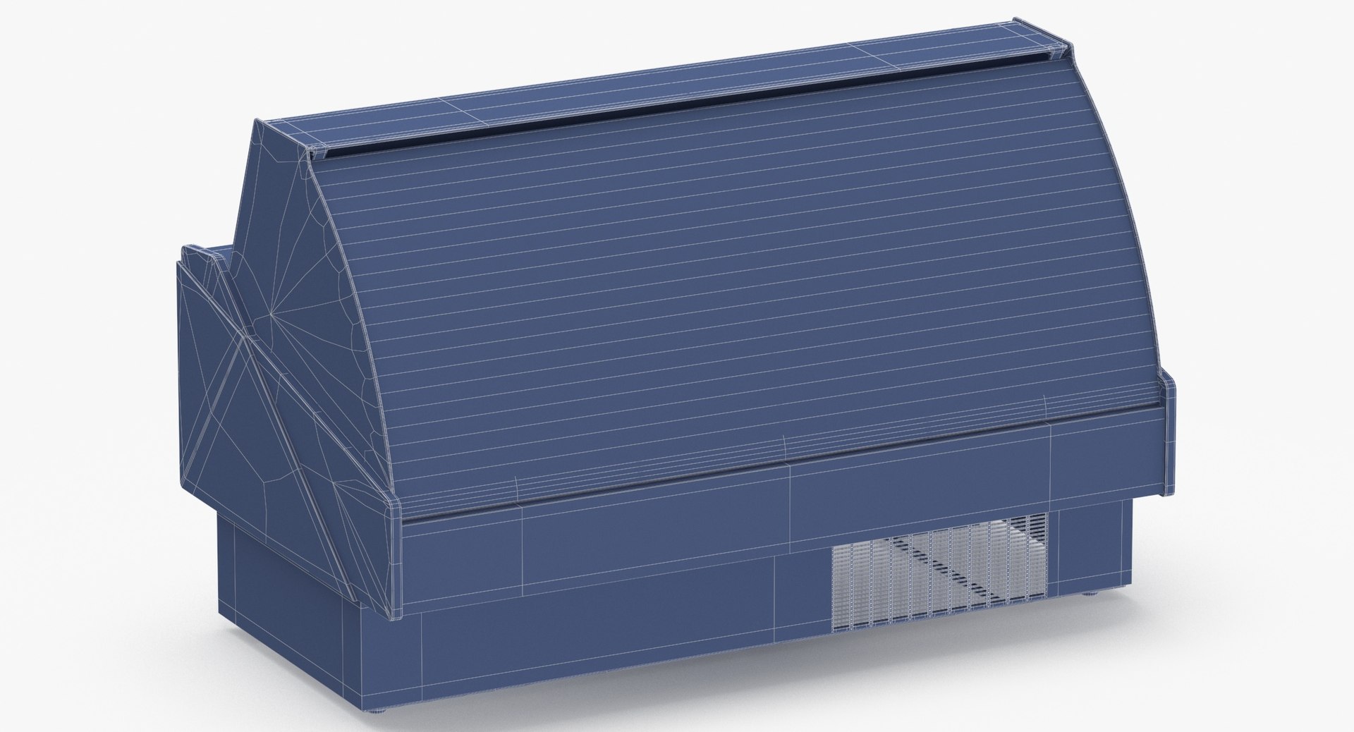 3D Fresh seafood deli display case Large - TurboSquid 2038158