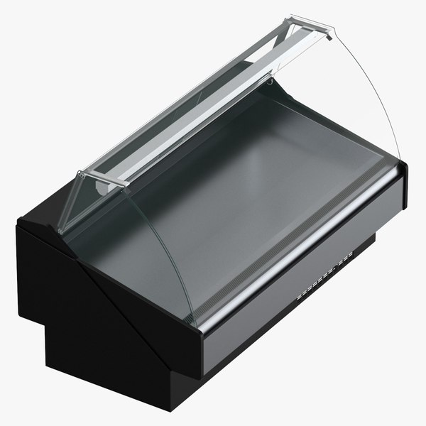 modelo 3d Fresh seafood deli display case Large - TurboSquid 2038158