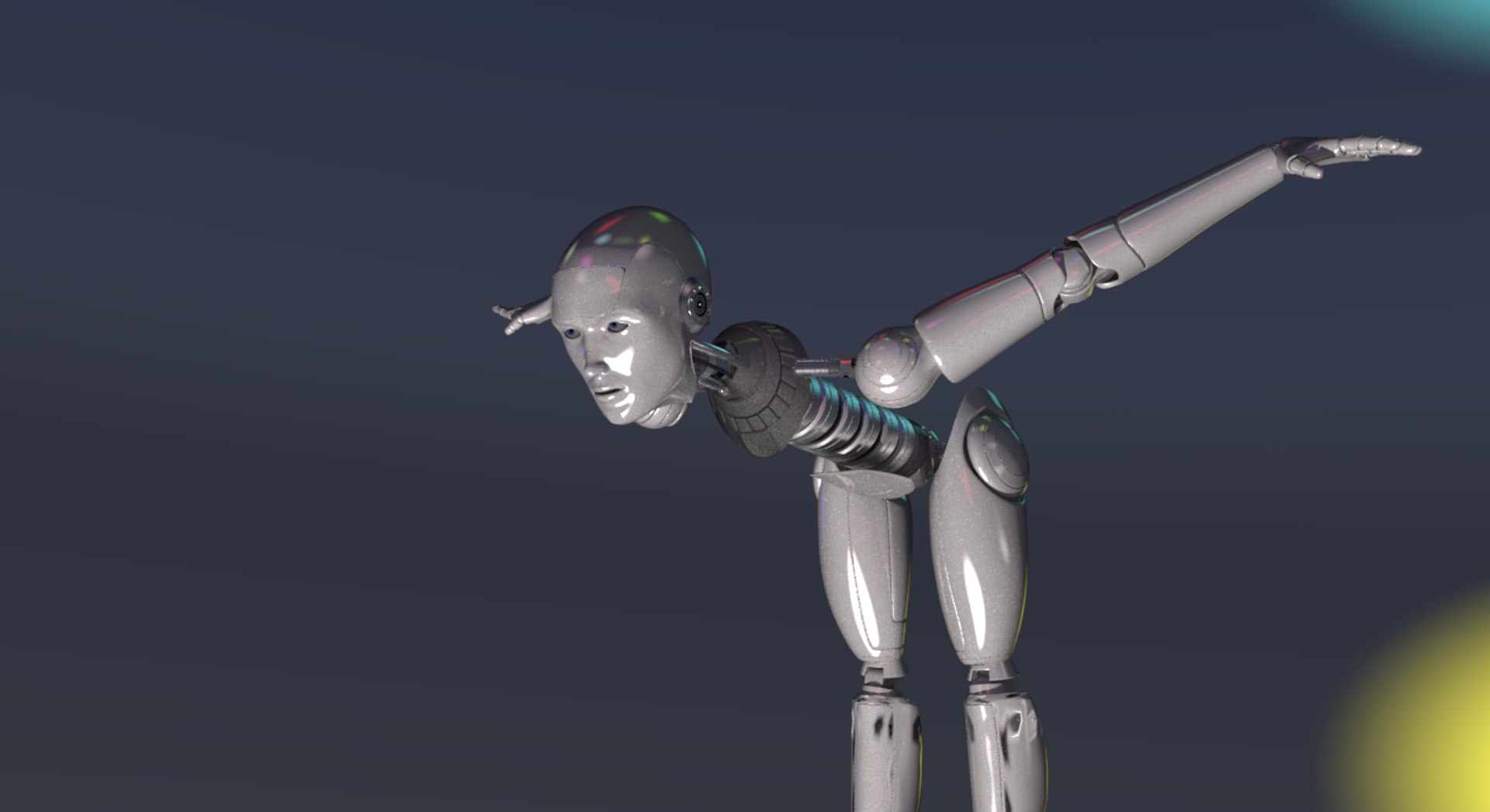 3d Completely Rigged Male Humanoid