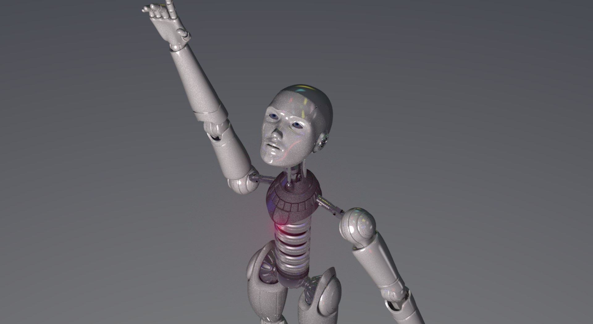 3d Completely Rigged Male Humanoid