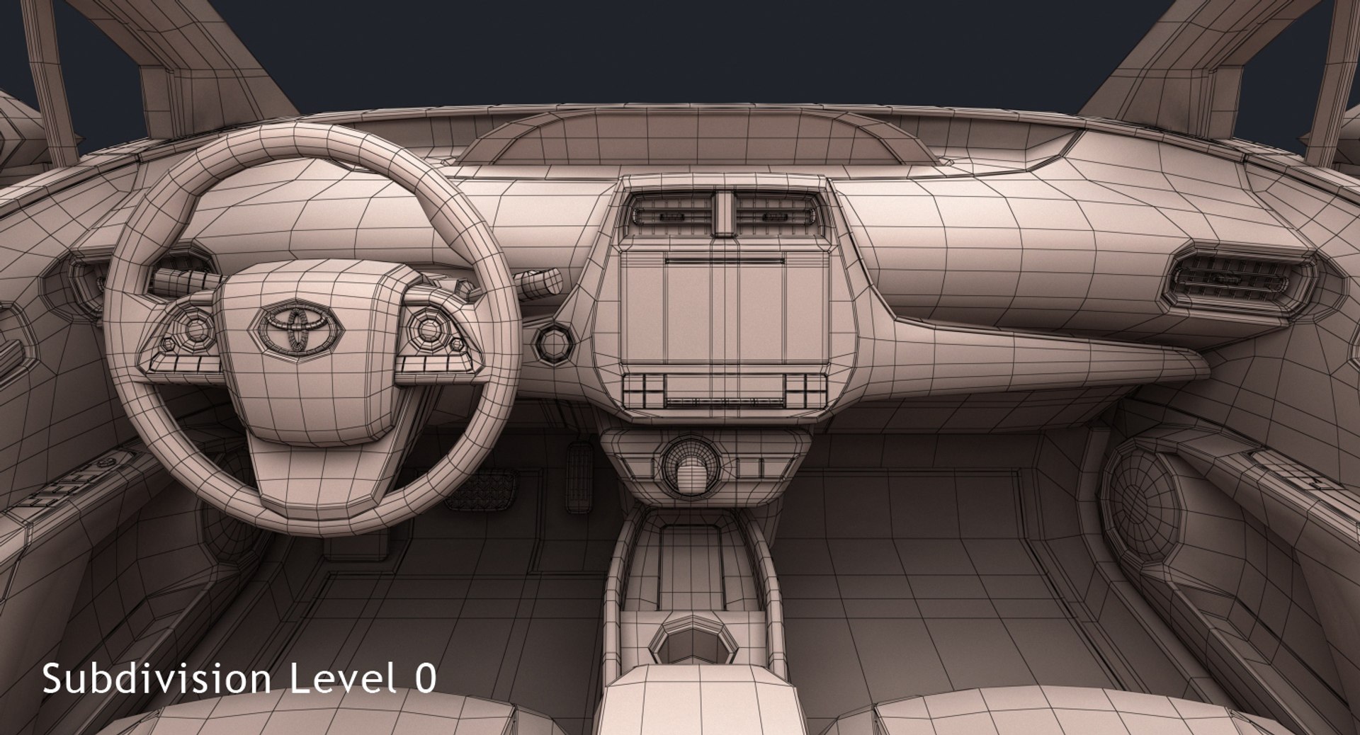 3d Model 2016 Toyota Prius