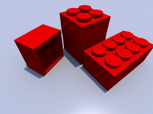 Free Lego Brick 3D Models for Download | TurboSquid