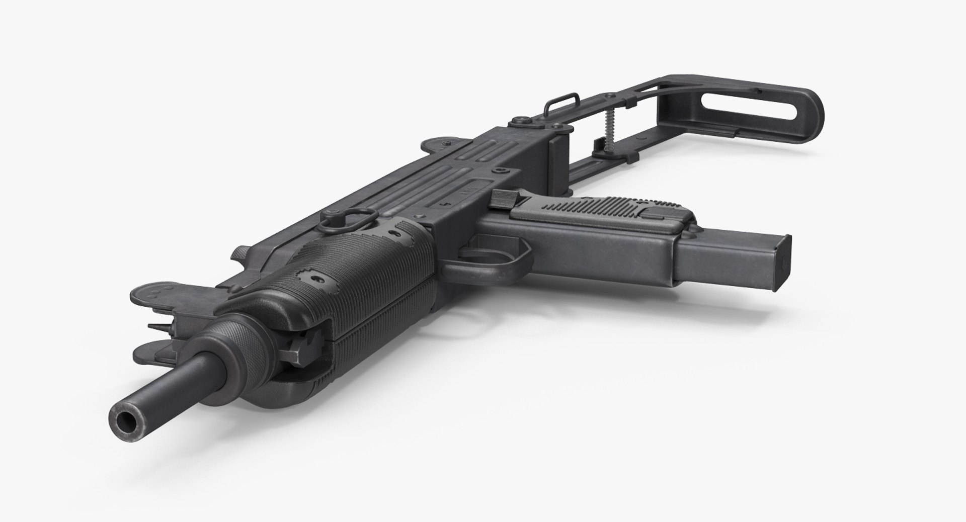 3D Submachine Gun Uzi Smg Model - TurboSquid 1157737