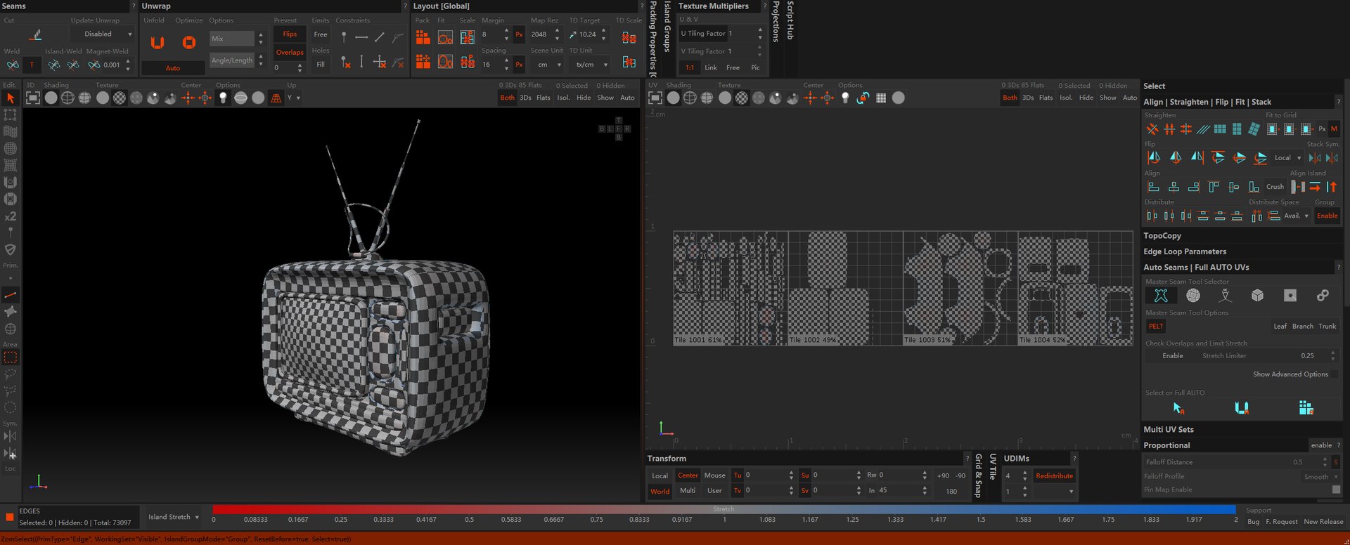 3D Old TV Asset Package Model - TurboSquid 1990911