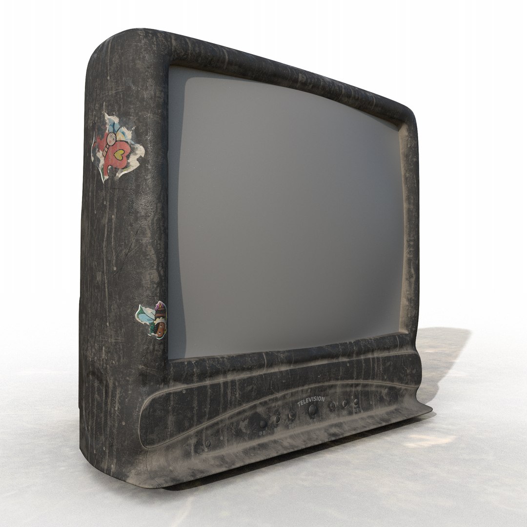 3D Old TV Asset Package Model - TurboSquid 1990911