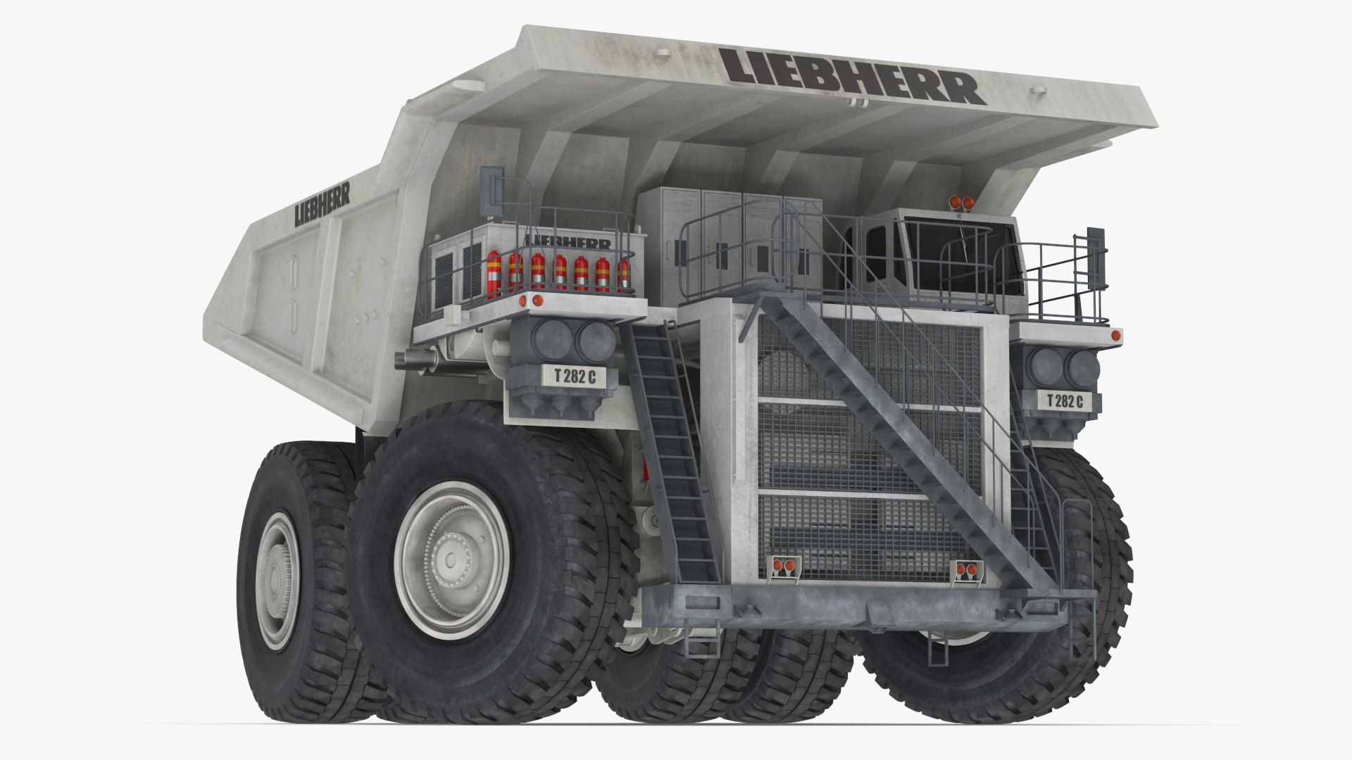 Liebherr T 282B Haul Truck Rigged 3D Model - TurboSquid 2205412
