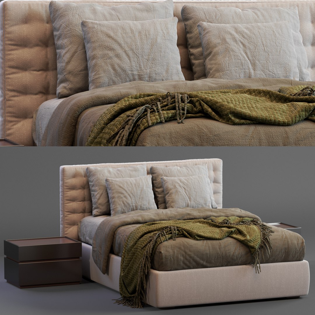 Md House Bed LINE 3D Model - TurboSquid 1895740