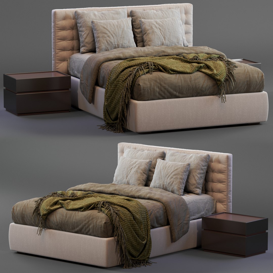 Md House Bed LINE 3D Model - TurboSquid 1895740