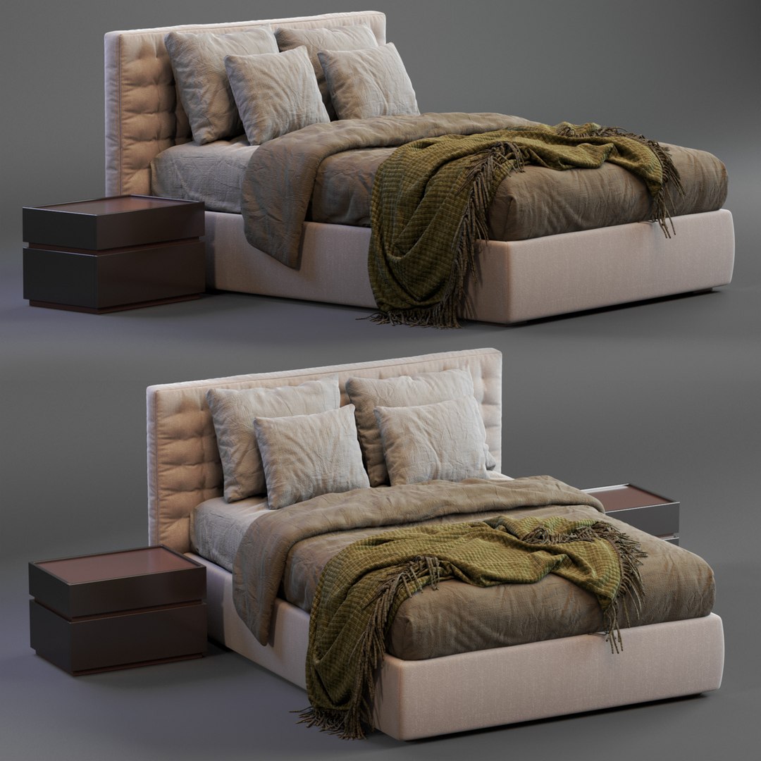 Md House Bed LINE 3D Model - TurboSquid 1895740