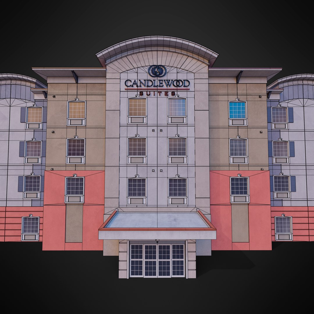 IHG Hotel - AMA Model - TurboSquid 1943025