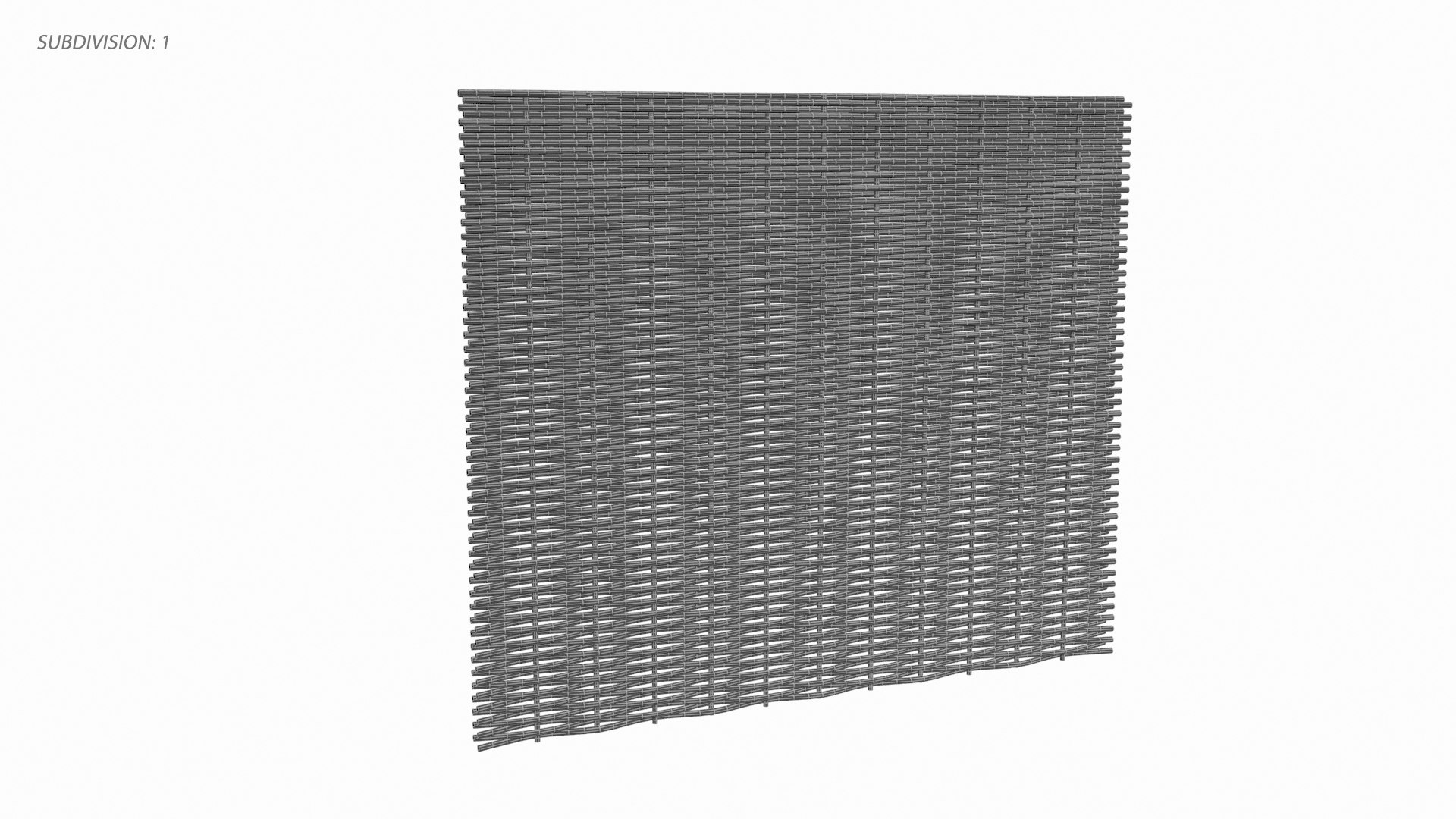 Wicker Pattern Sample 3D Model - TurboSquid 2157165