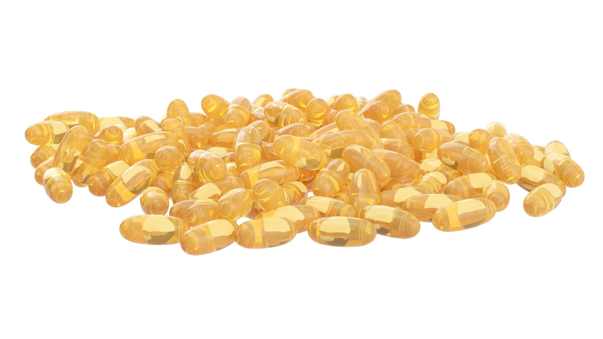 3D Pill Pile - TurboSquid 2151109