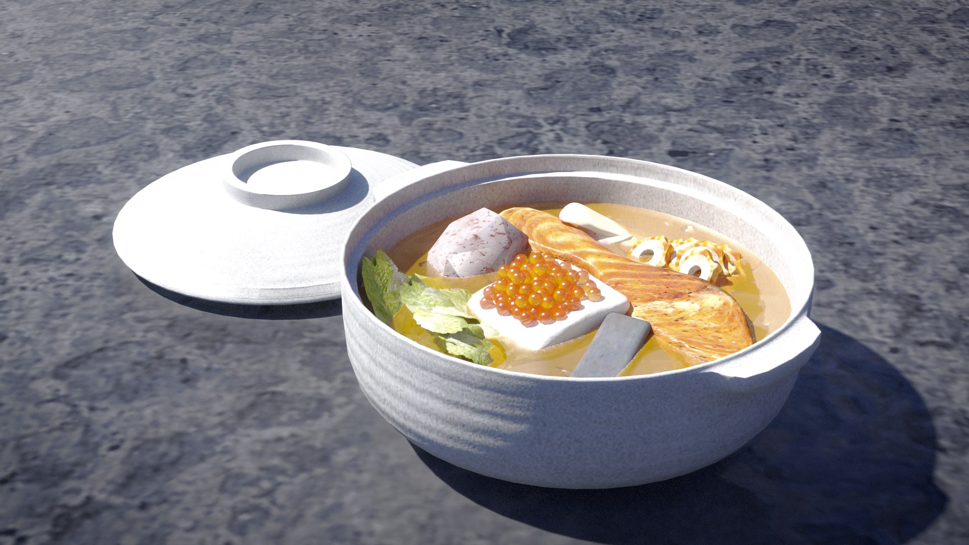 3D Japanese Hot Pot Model - TurboSquid 2349765