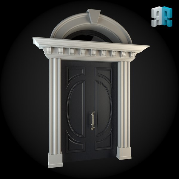 3d architectural modules model