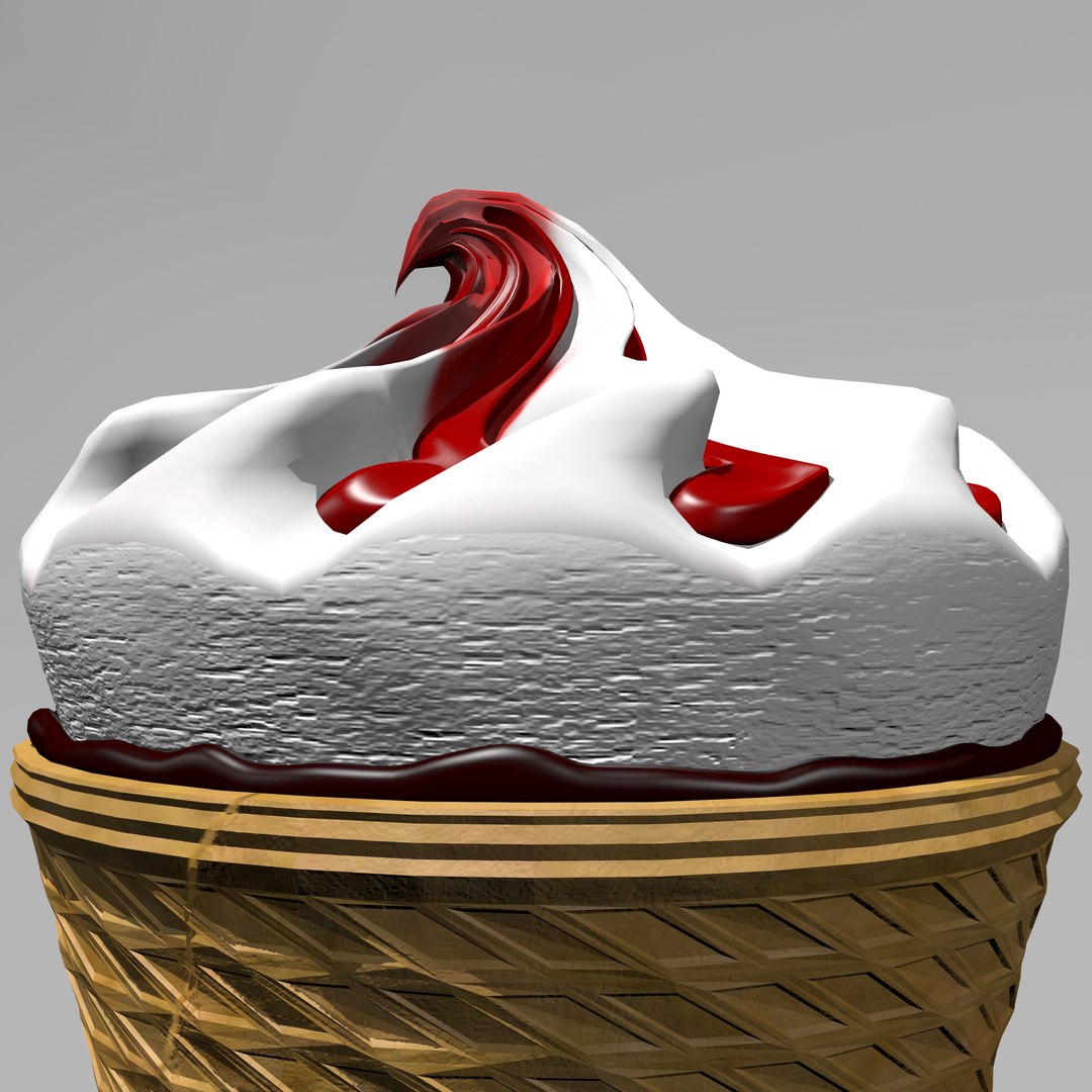 3d model realistic cone