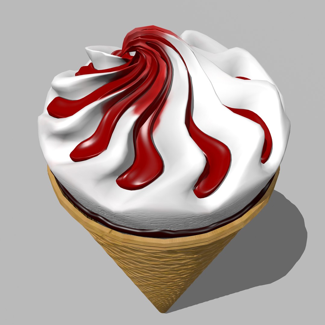 3d model realistic cone