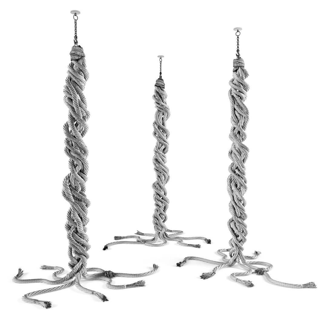 Decorative Rope Art 3D - TurboSquid 1968860