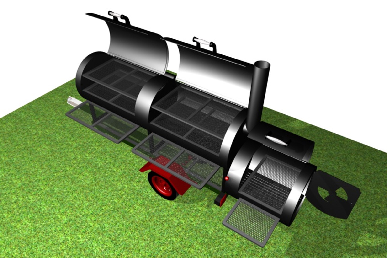 Barbecue Big 3D Model - TurboSquid 1332030