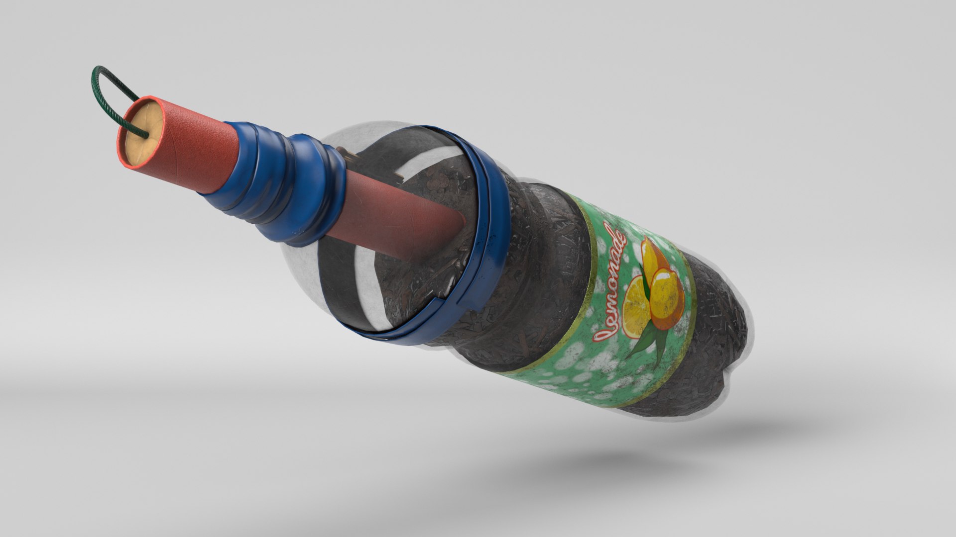 3D Model Handcrafted Bomb - TurboSquid 1738011