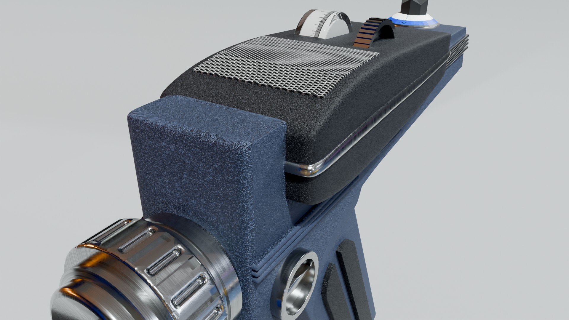 3D Model Star Trek TOS Phaser - TurboSquid 2334016