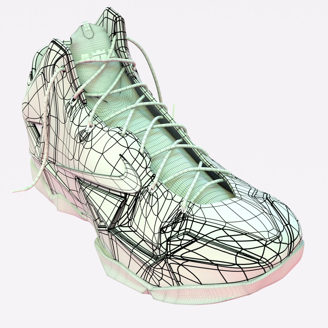 Nike Shoe Pack 2014 3d Model