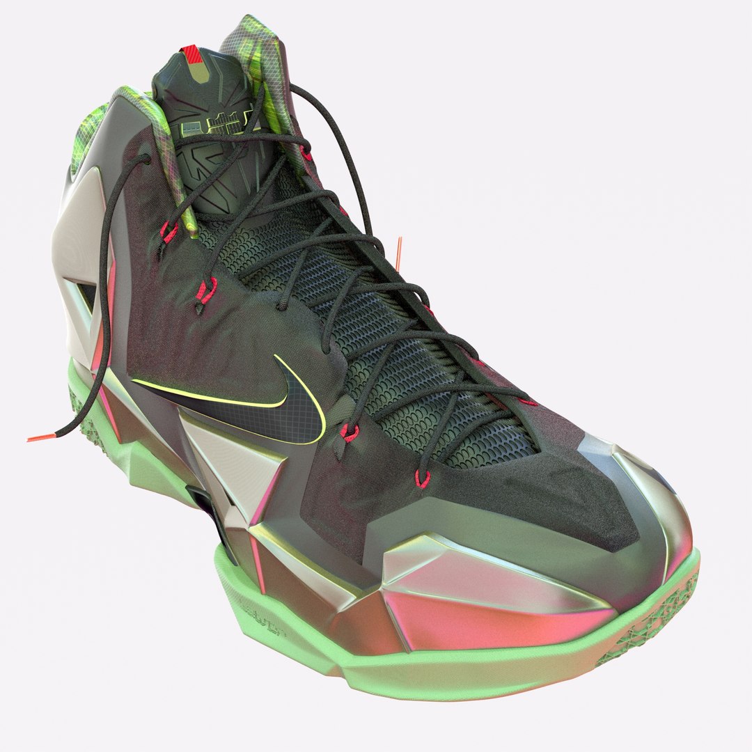 Nike Shoe Pack 2014 3d Model