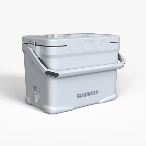 modelo 3d Nevera portátil Shimano Ice Box PRO 3D - TurboSquid 2352620