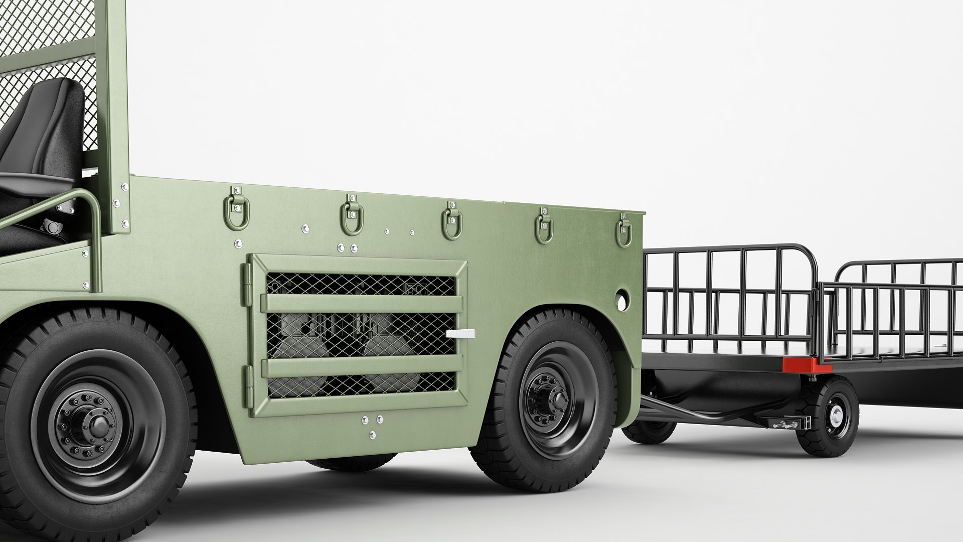 Military Aircraft Tugs 07 3D model - TurboSquid 1744464